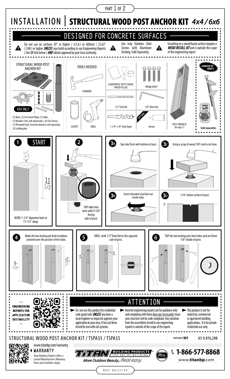 Installation Guides | Titan Building Products